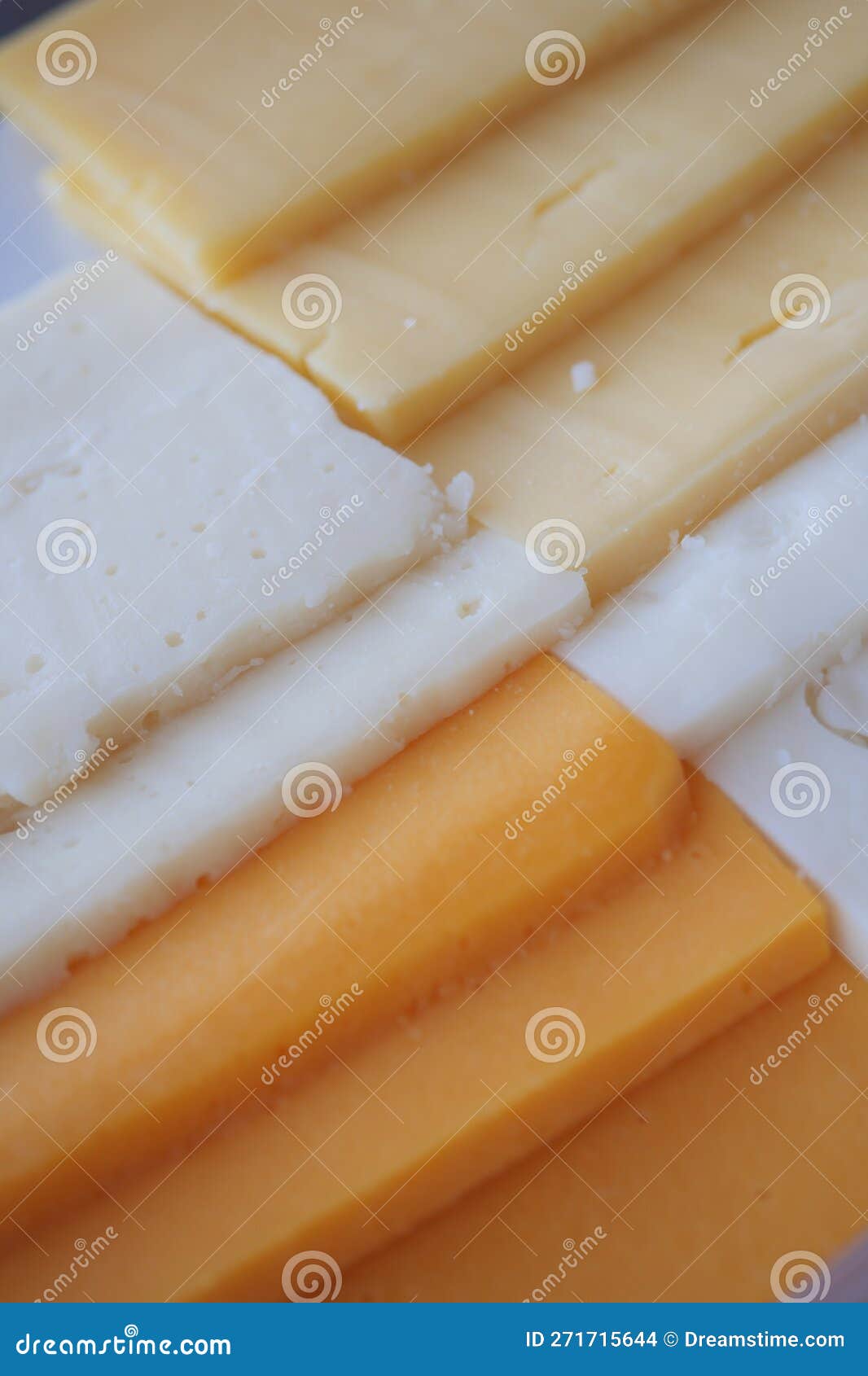 Mozzarella Slice of Cheese on Wooden Table Stock Photo - Image of ...