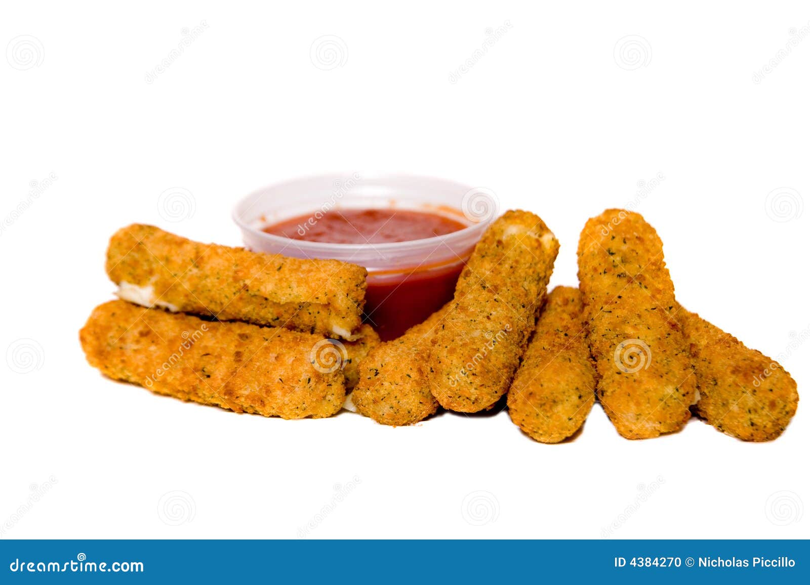 Mozzarella Sticks stock photo. Image of fast, food, crunchy - 4384270