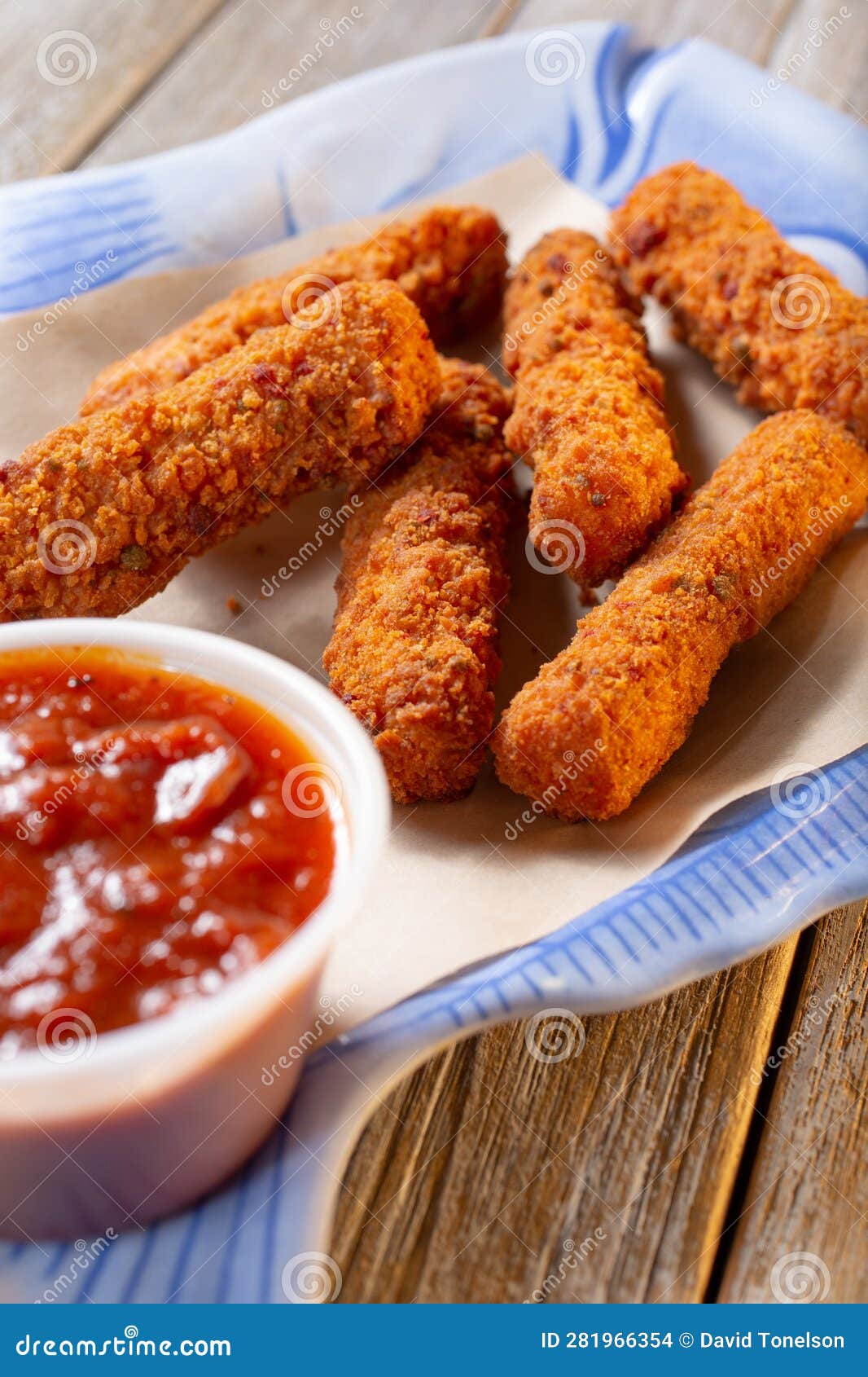 Mozzarella sticks plate stock photo. Image of plate - 281966354