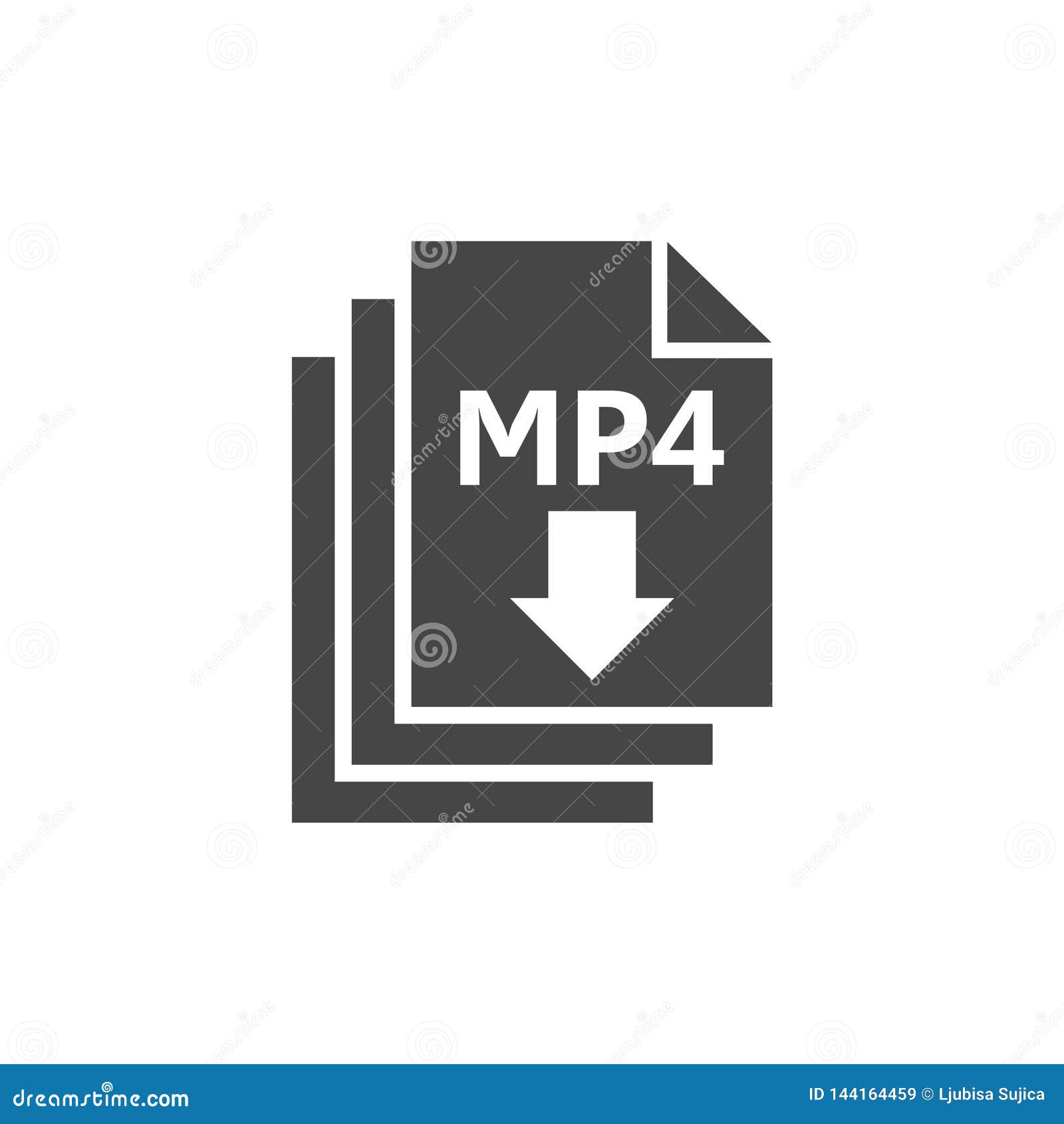 MP4 File Document Icon, Download MP4 Button Icon Stock Vector ... MP4 File Document Icon, Download MP4 Button Icon Stock Vector ...