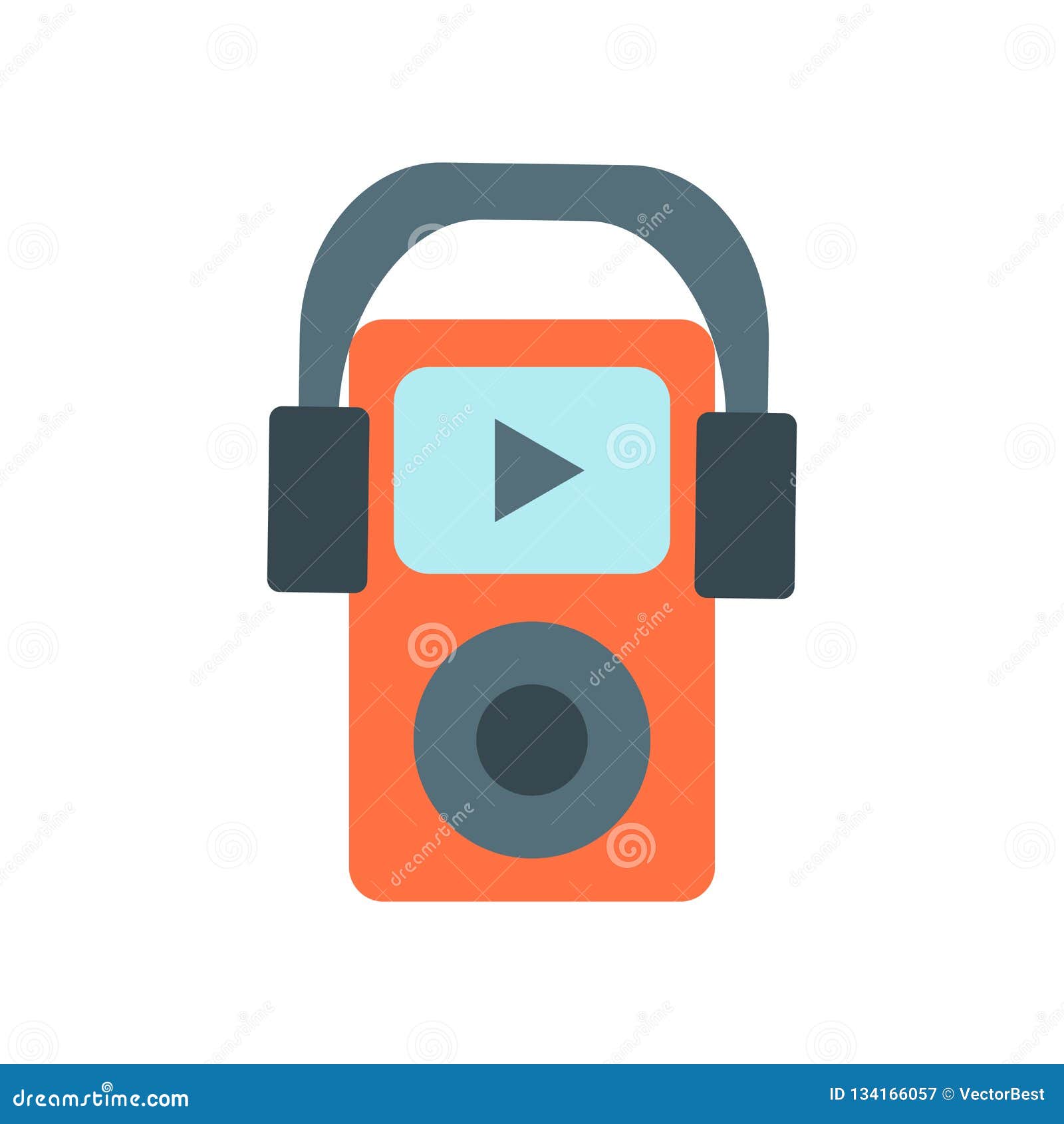 White Mp3 Audio Logo