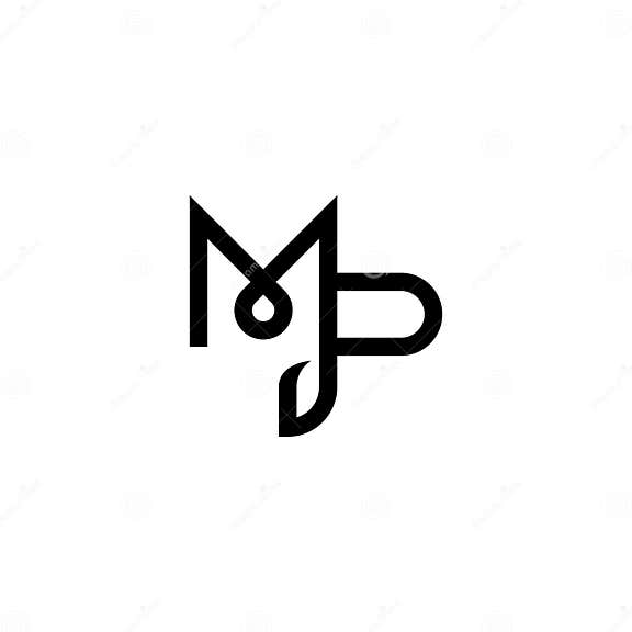 MP Logo, MP Monogram, Initial MP Logo, Letter MP Logo, Letter MP Icon ...