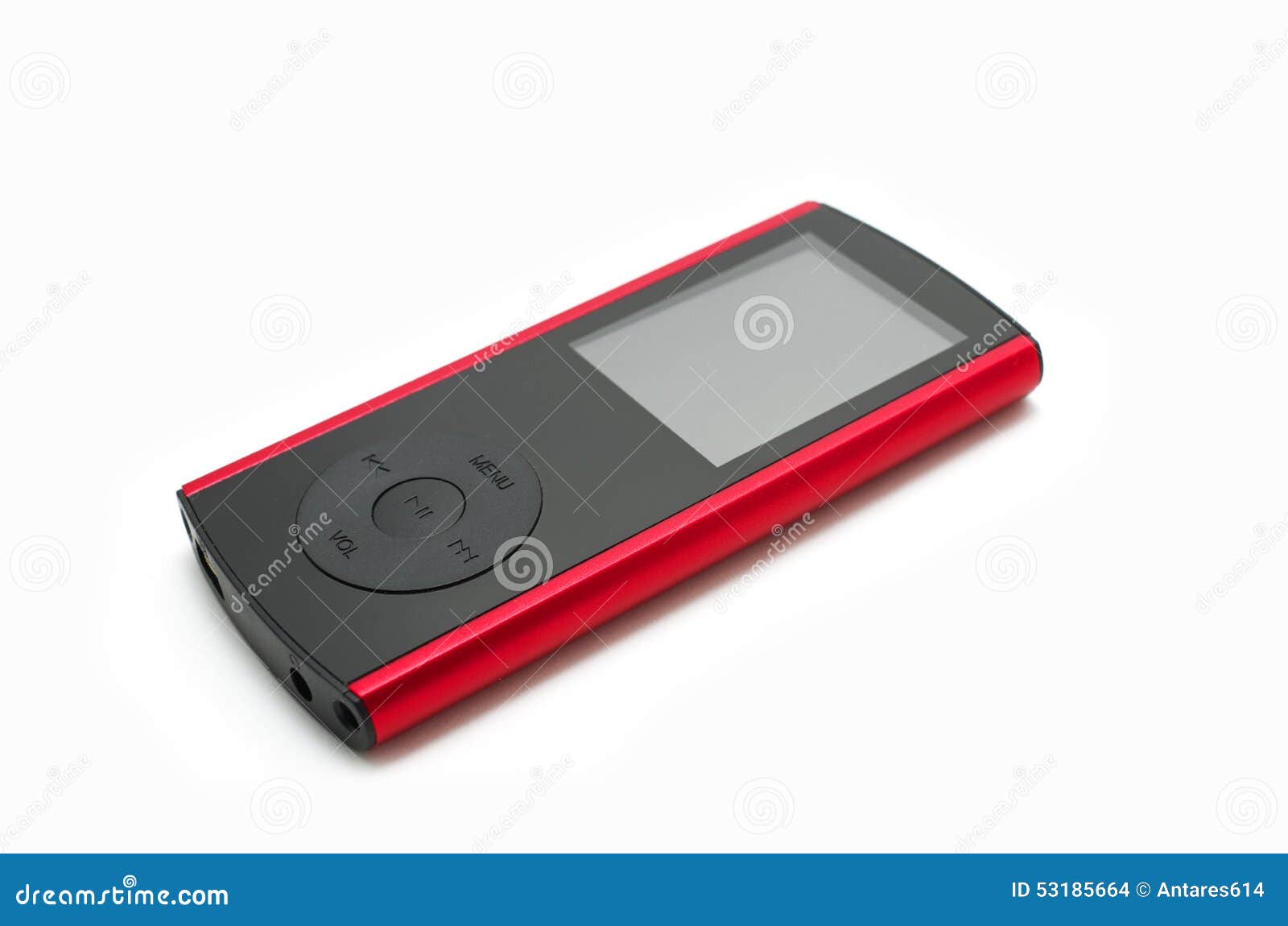 Mp3 player stock photo. Image of equipment, play, entertainment - 53185664