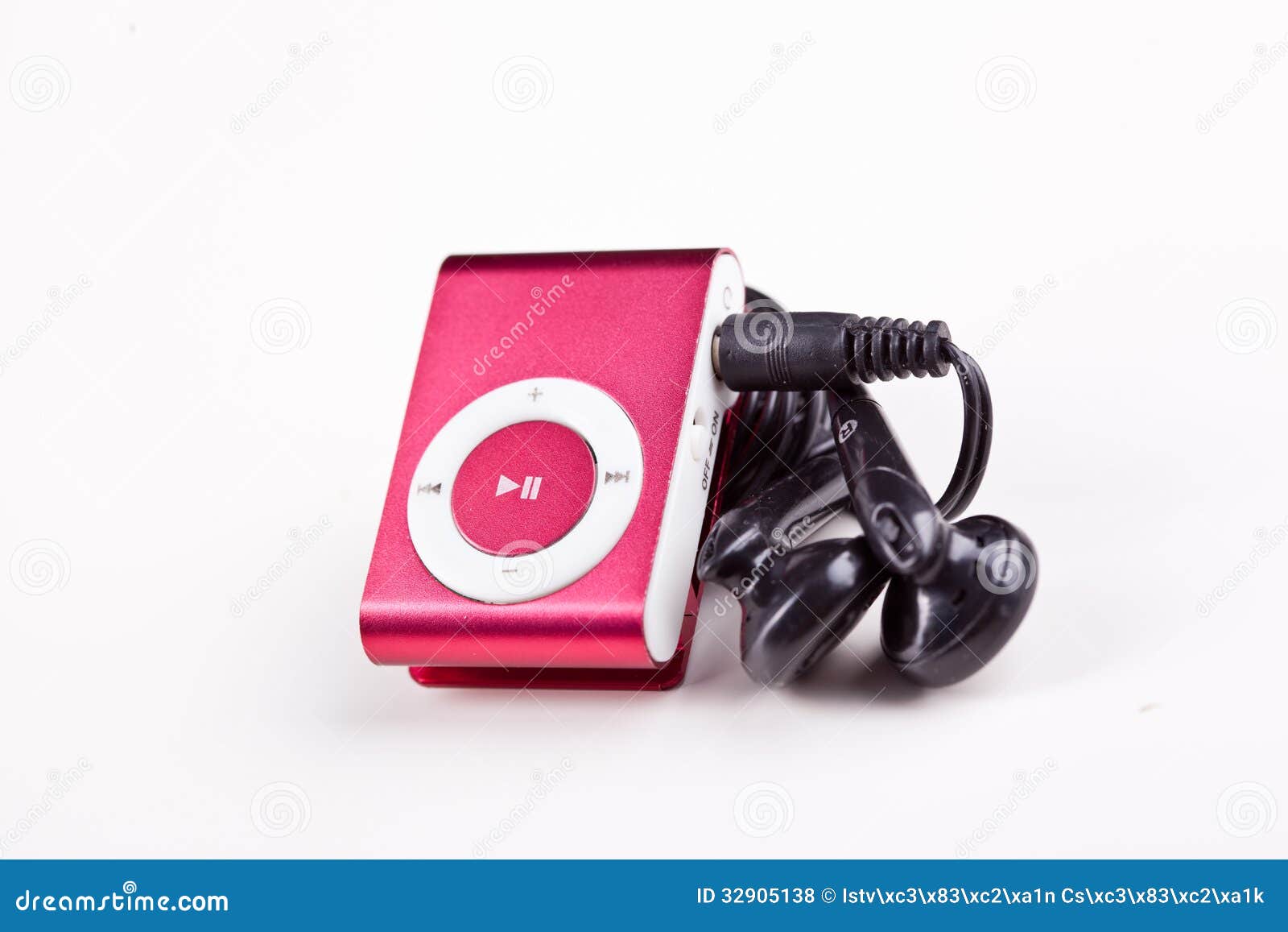 Mp3 player stock photo. Image of cable, grating, design - 32905138