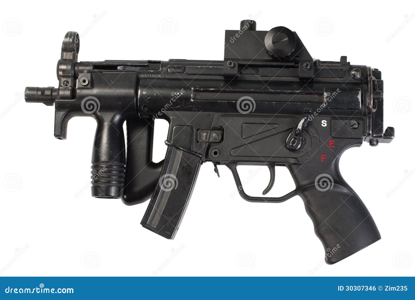 MP5 - Submachine Gun Stock Photography | CartoonDealer.com #30307346