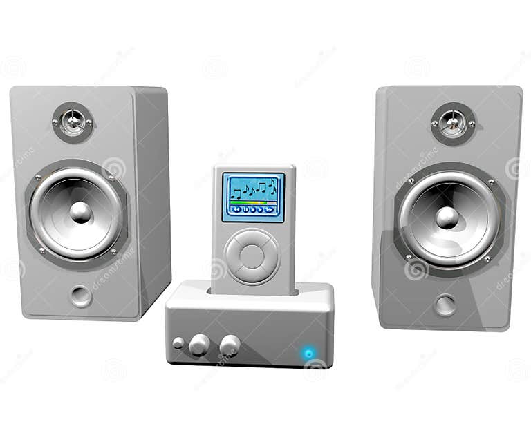 MP3 Music stock illustration. Illustration of sharing - 5848605