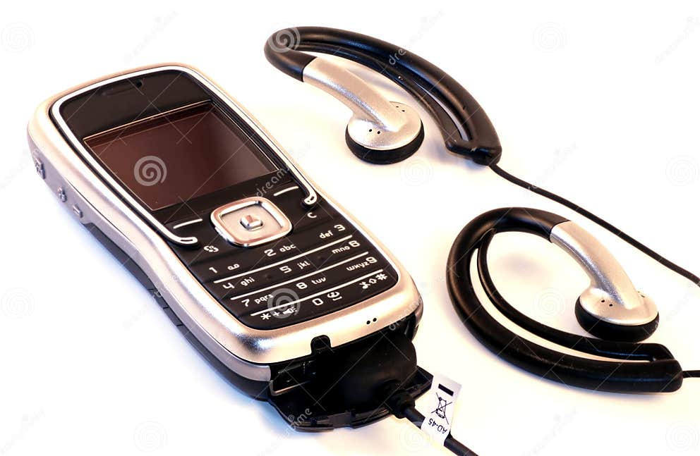 Mp3 - phone stock image. Image of conversation, connector - 2287115