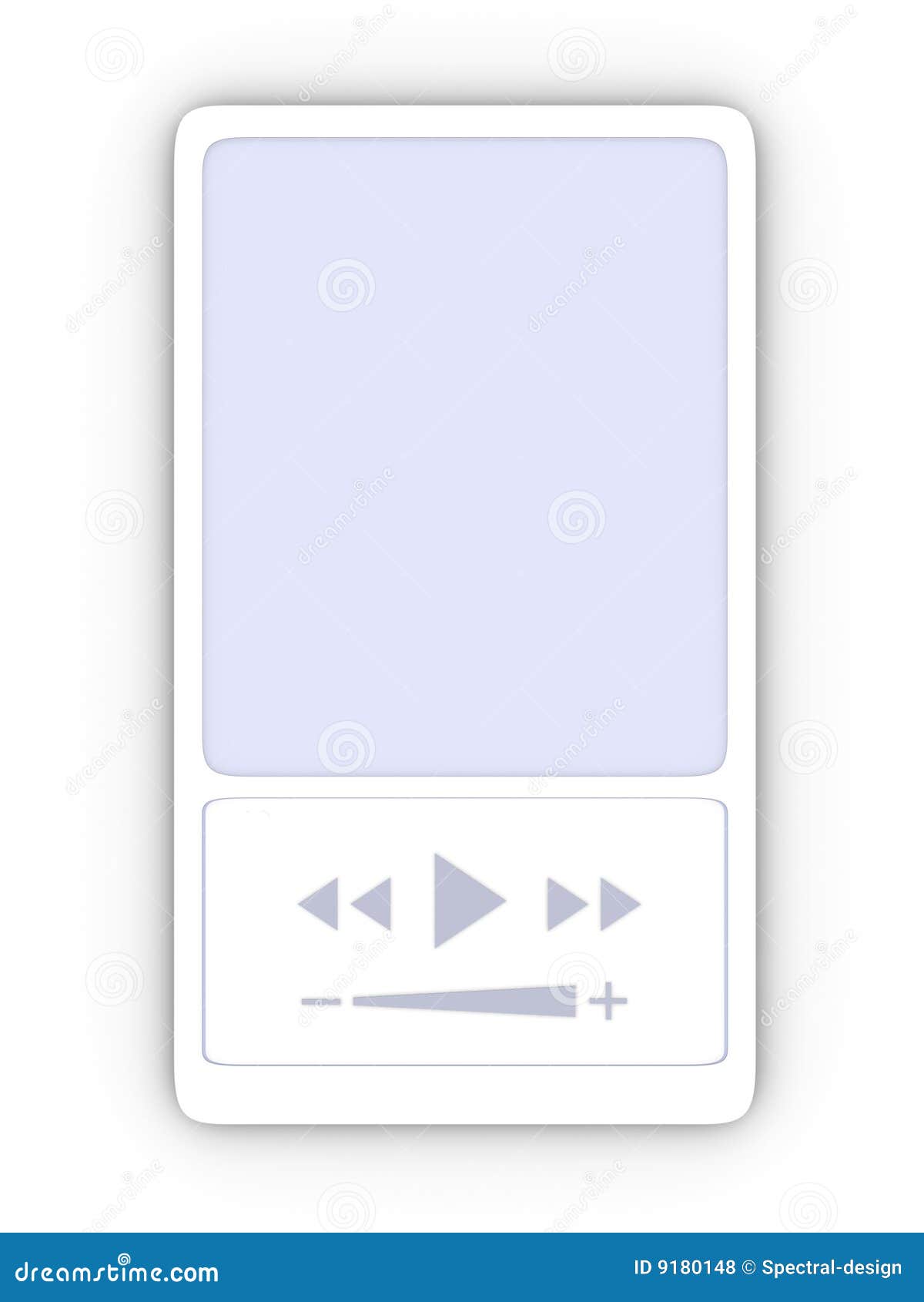 MP4 Player stock illustration. Illustration of pocket - 9180148