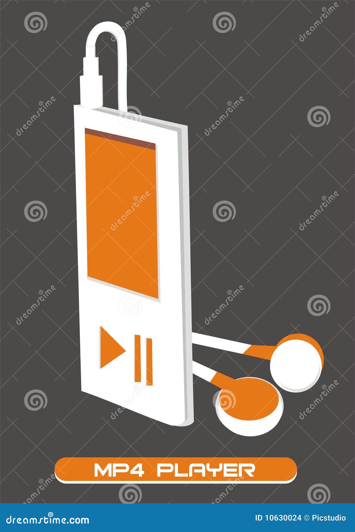Mp4 player illustration stock illustration. Illustration of portable ...