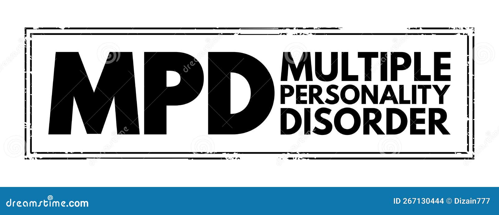 MPD Multiple Personality Disorder - Mental Disorder Characterized by ...