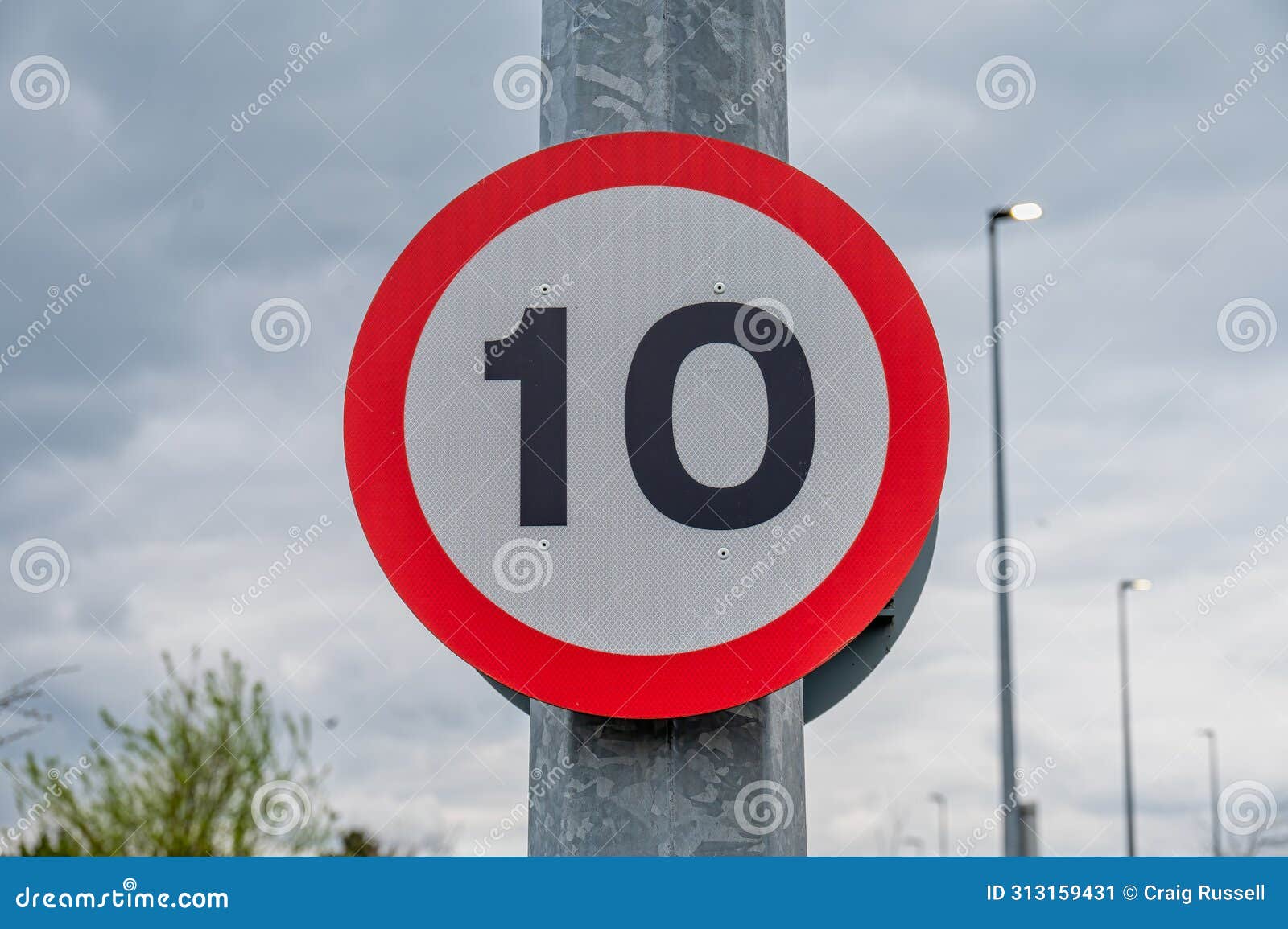 10 mph speed limit sign stock image. Image of signs - 313159431