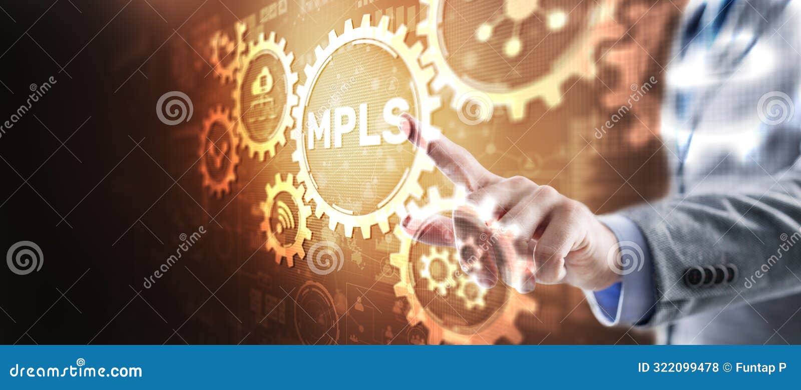 MPLS. Multiprotocol Label Switching Stock Photo - Image of mpls ...