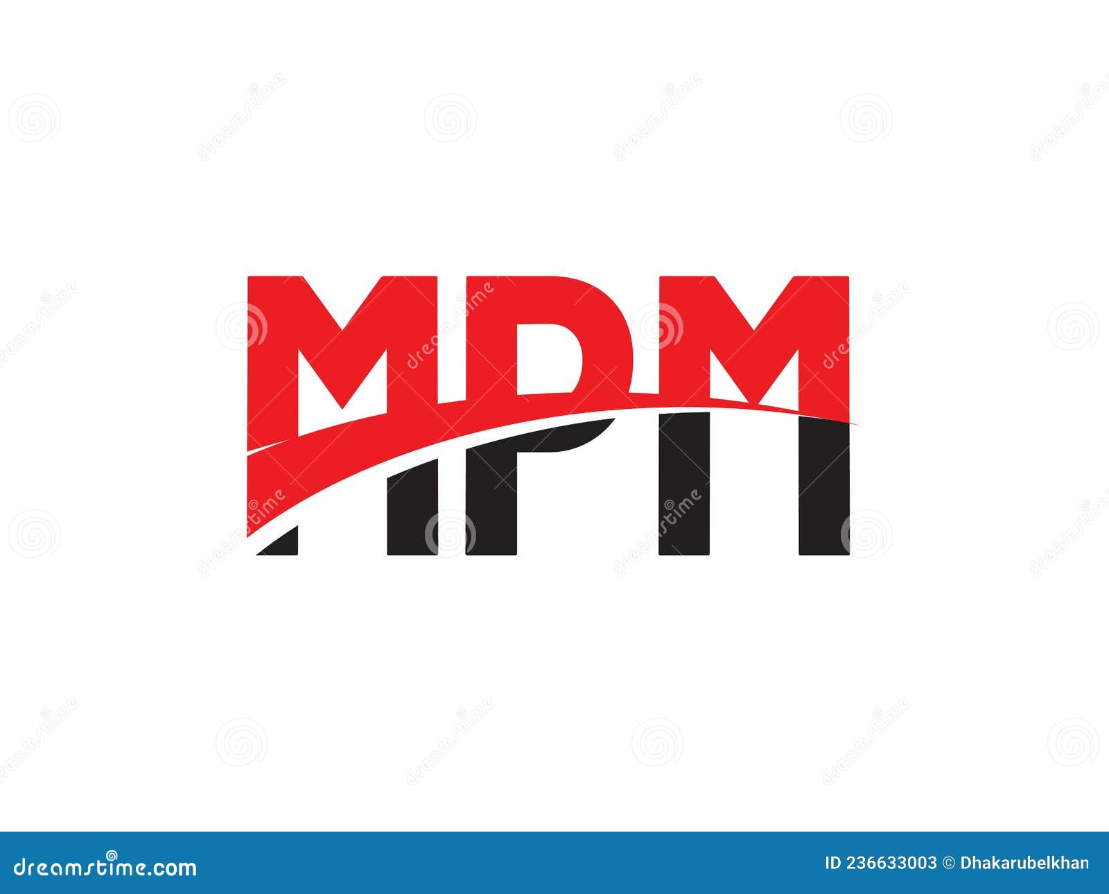 MPM Letter Initial Logo Design Stock Vector - Illustration of initial ...