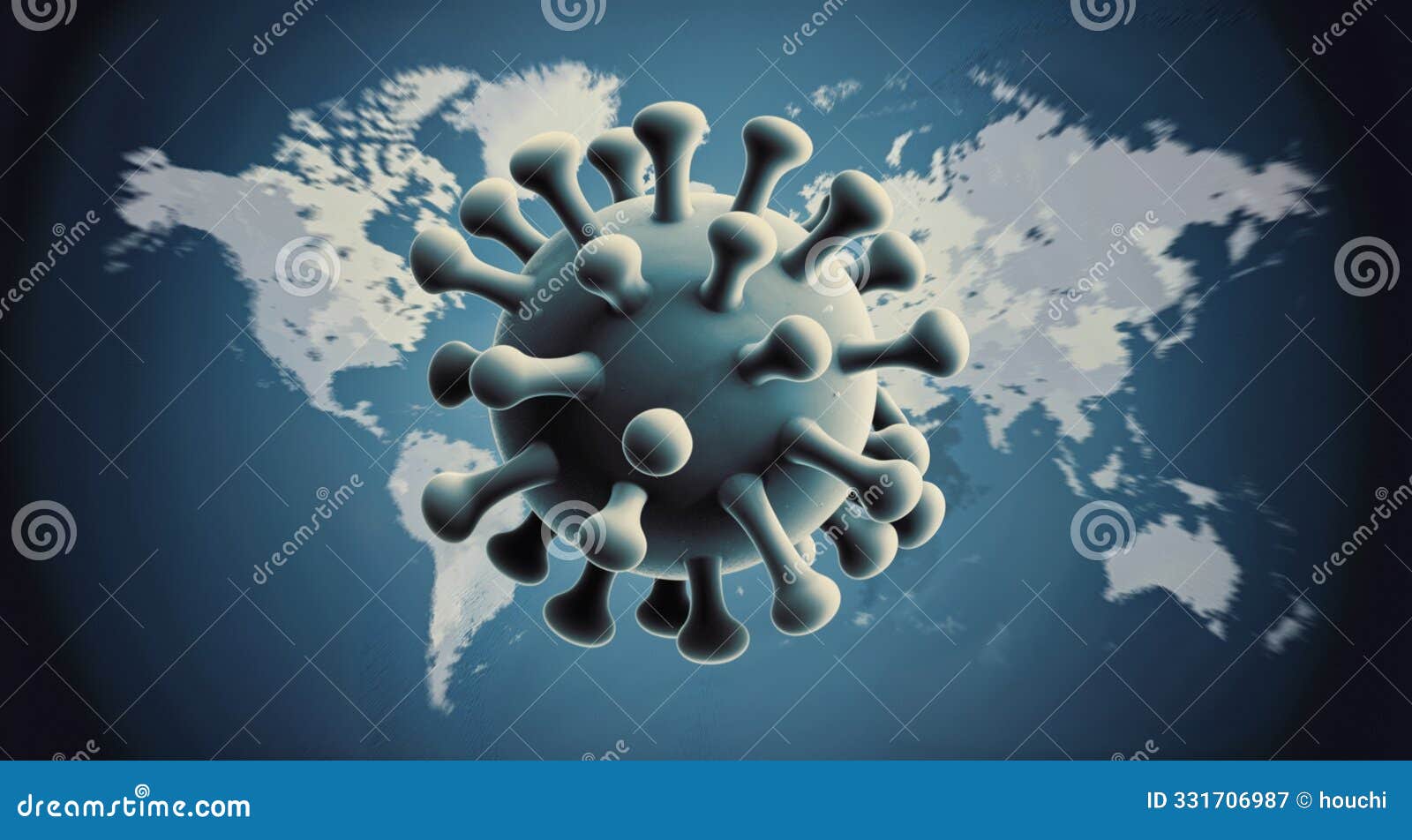 Mpox Virus Banner. Mpox and Global Preparedness Stock Illustration ...