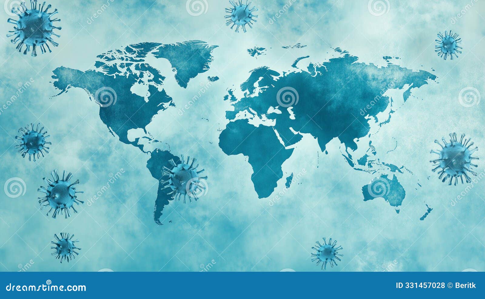 Mpox, World Map with Monkeypox, Outbreak of the MPXV Virus, Infectious ...