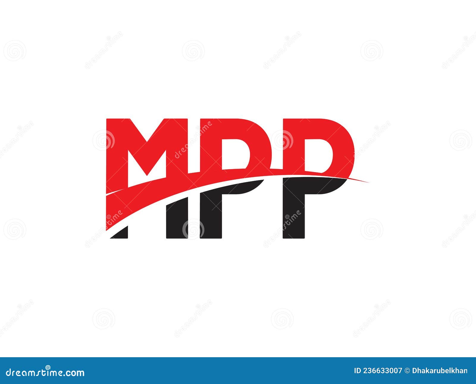 MPP Letter Initial Logo Design Stock Vector - Illustration of concept ...