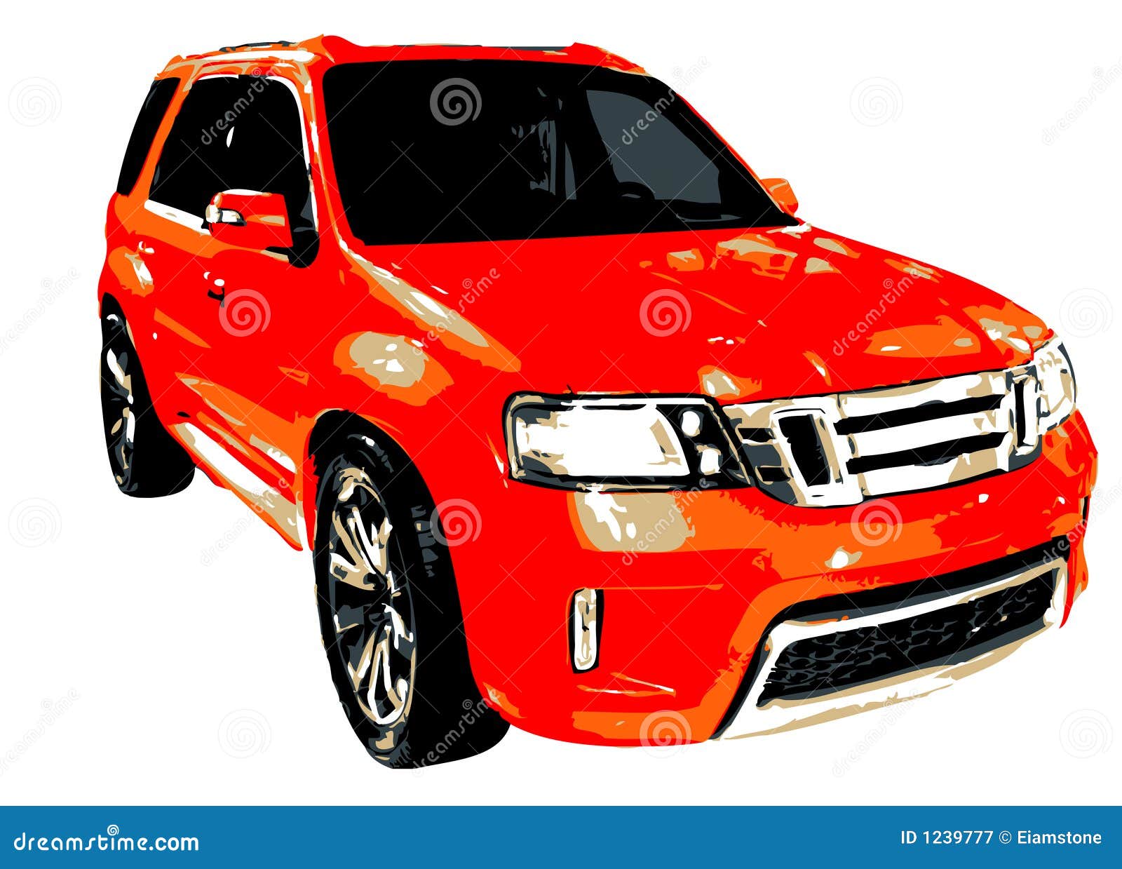MPV Multi Purpose Vehicle Illustration Stock Illustration ...