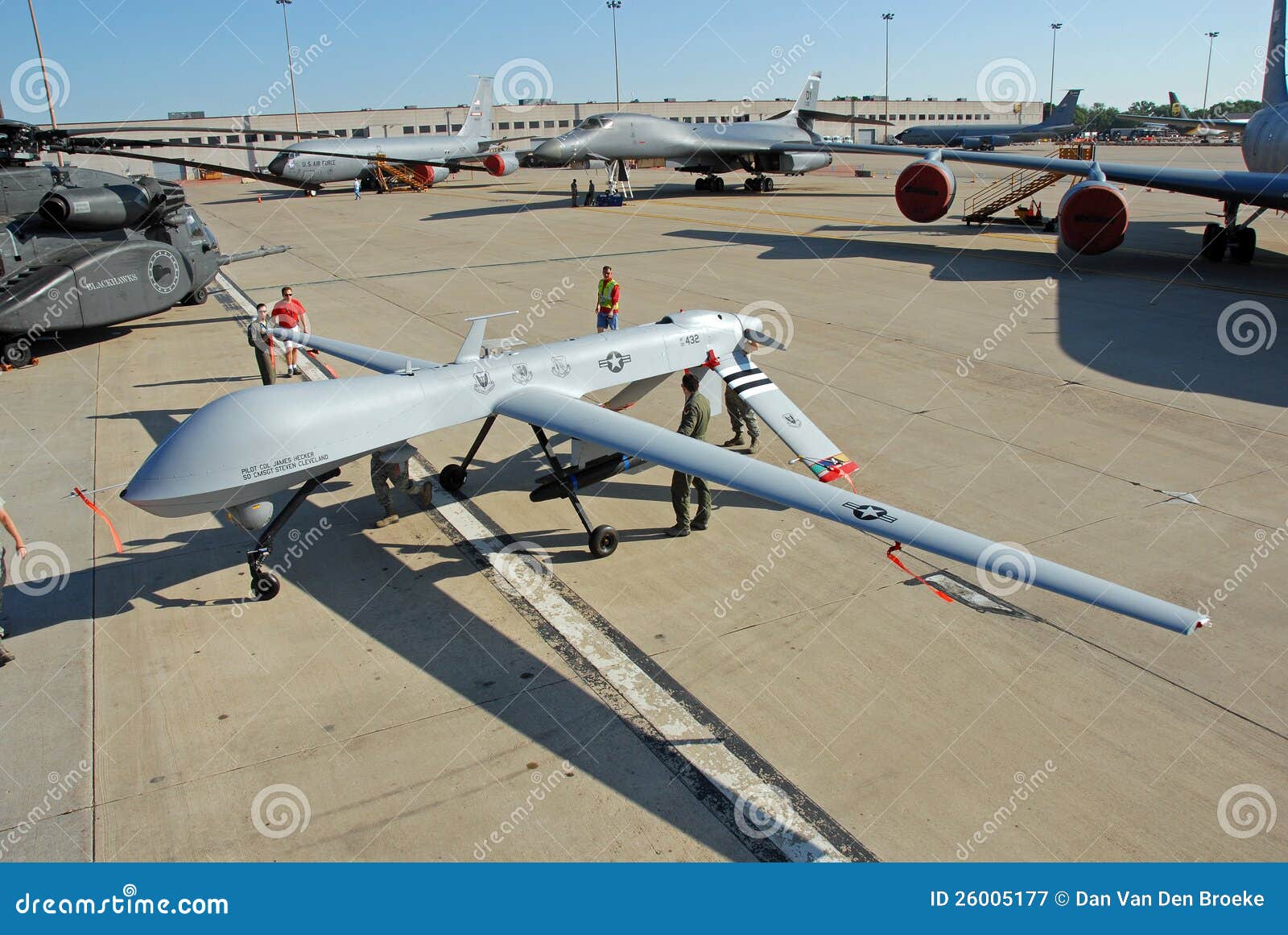 MQ-1 Predator Drone on Display Editorial Photography - Image of airshow ...