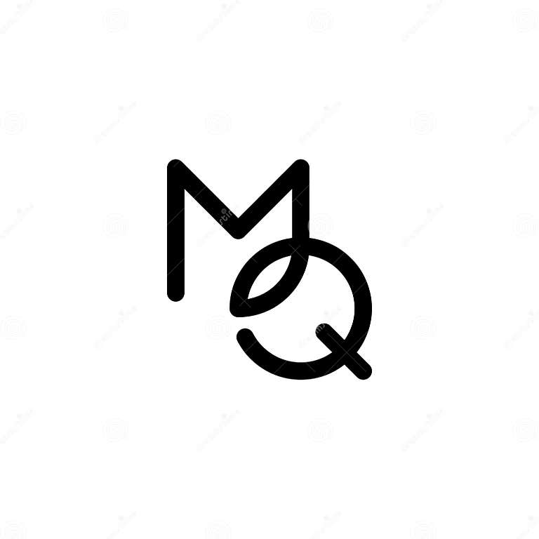 MQ Logo, MQ Monogram, Initial MQ Logo, Letter MQ Logo, Letter MQ Icon ...