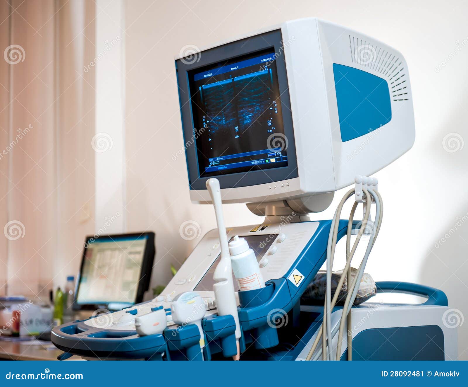 Máquina De La Sonografía Médica Imagen de archivo - Imagen: 28092481