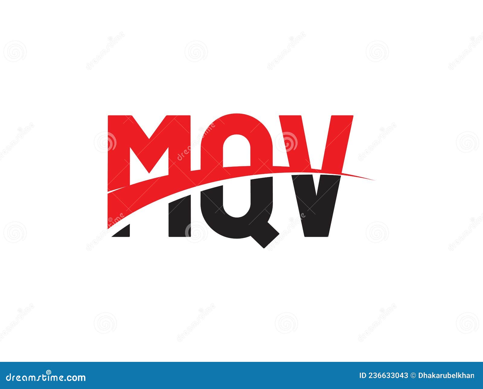 MQV Letter Initial Logo Design Stock Vector - Illustration of symbol ...