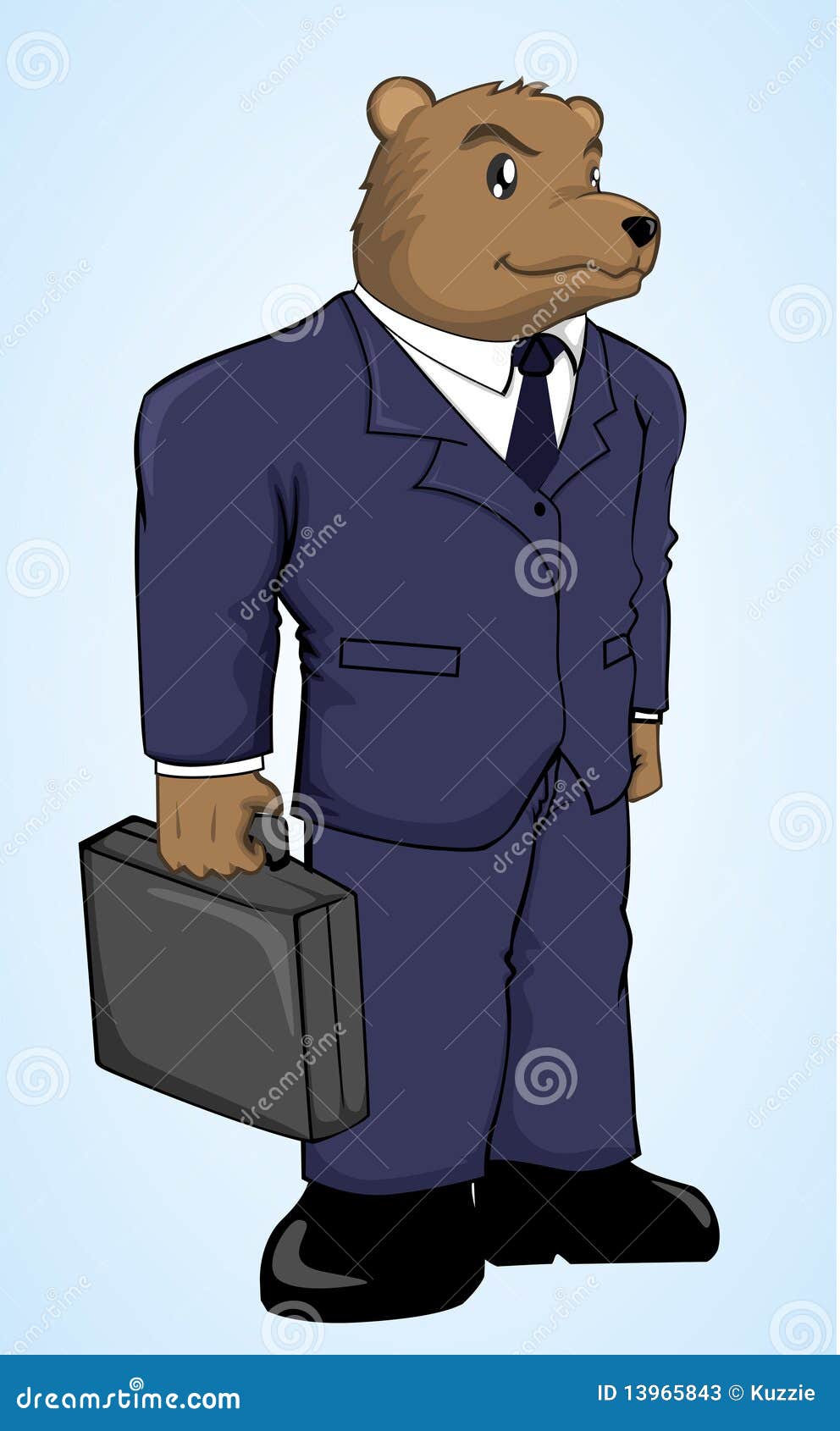 Mr. Bear stock vector. Illustration of animal, bear, exchange - 13965843