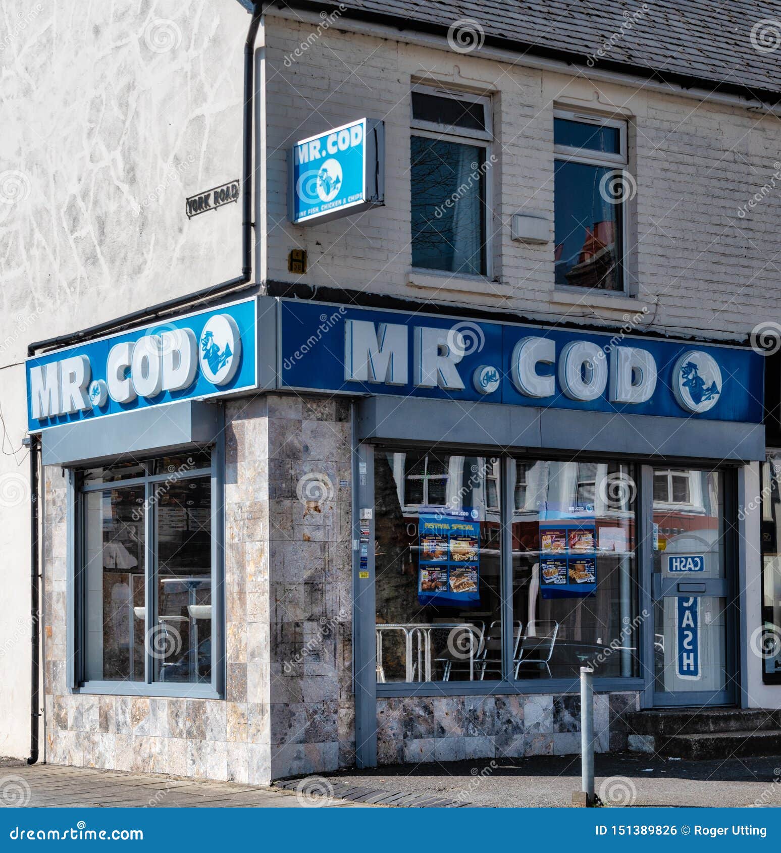 Mr Cod frontage editorial photo. Image of united, food - 151389826