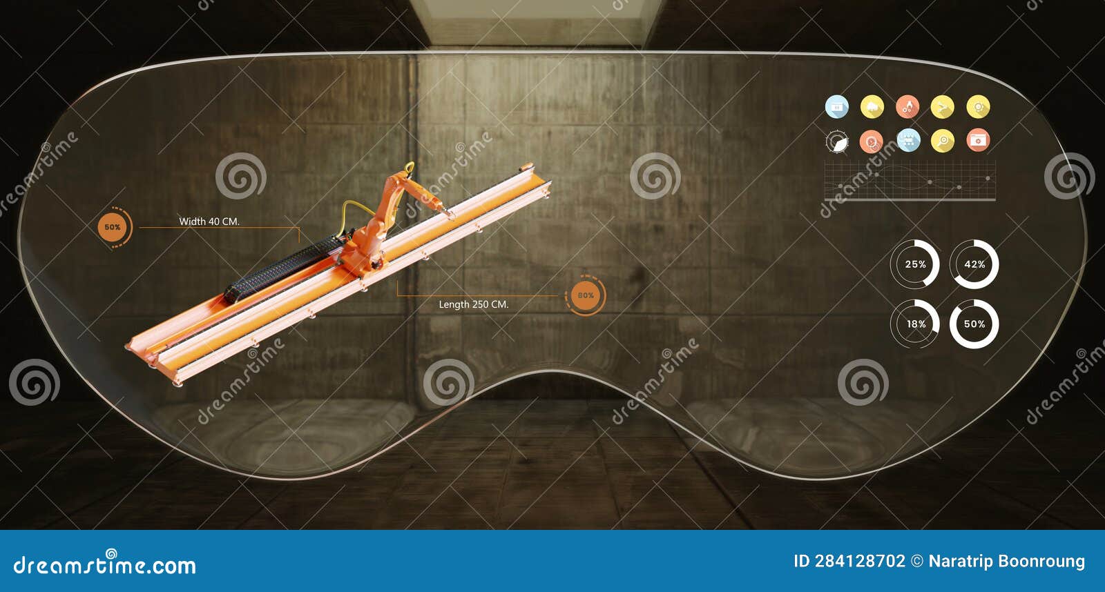 MR Glasses VR Glasses Virtual Reality Display Simulator Technology ...