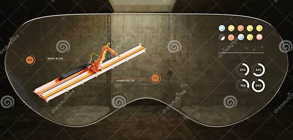 MR Glasses VR Glasses Virtual Reality Display Simulator Technology ...