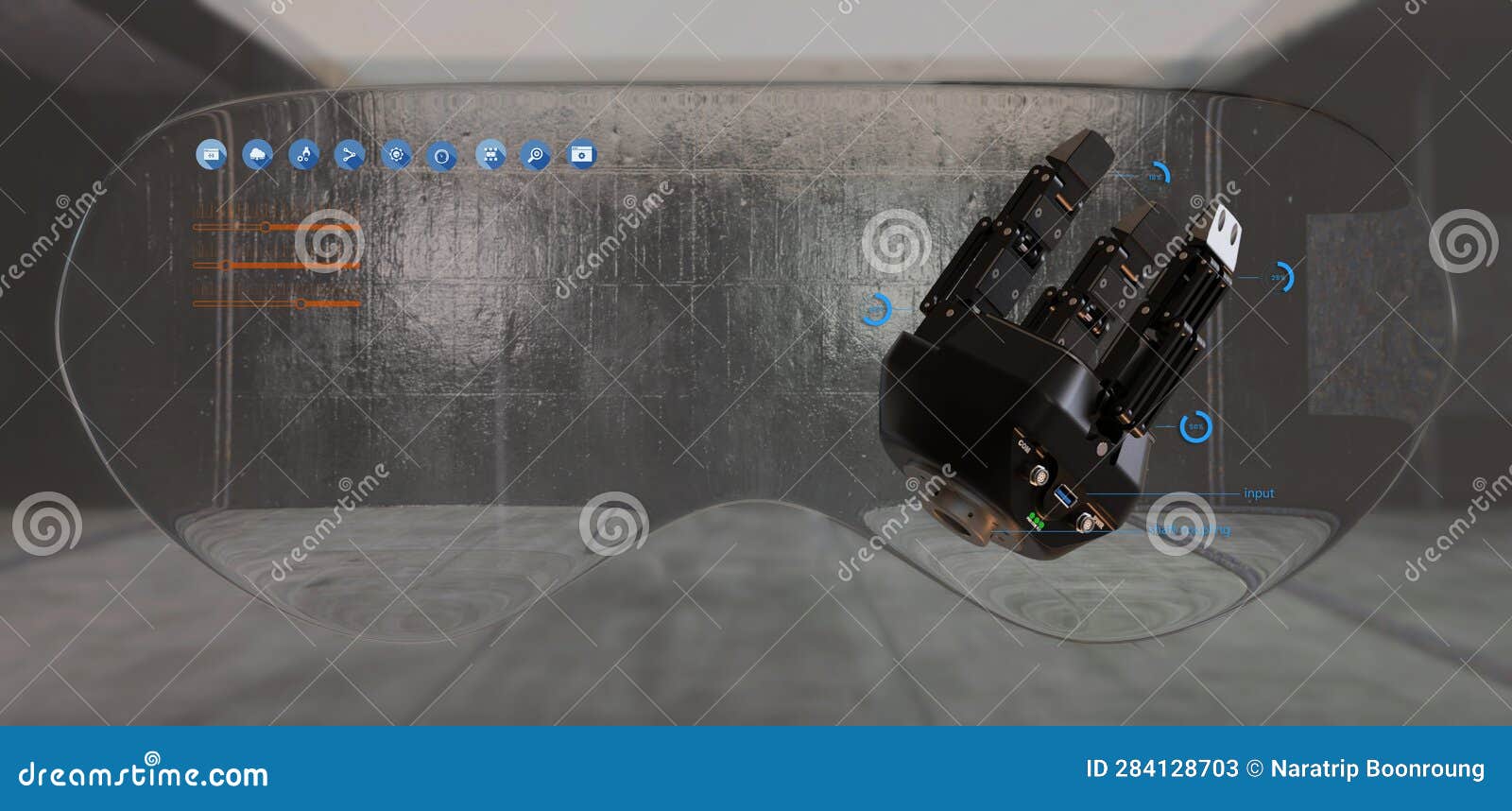 MR Glasses VR Glasses Virtual Reality Display Simulator Technology ...