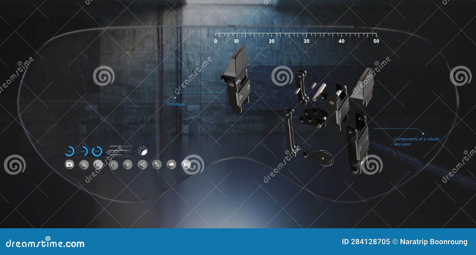 MR Glasses VR Glasses Virtual Reality Display Simulator Technology ...