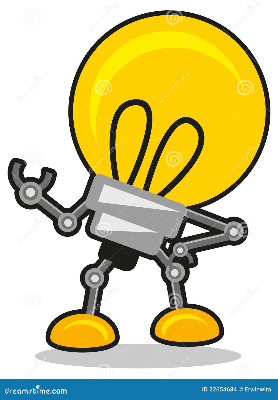 Mr lamp stock vector. Illustration of glass, equipment - 22654684