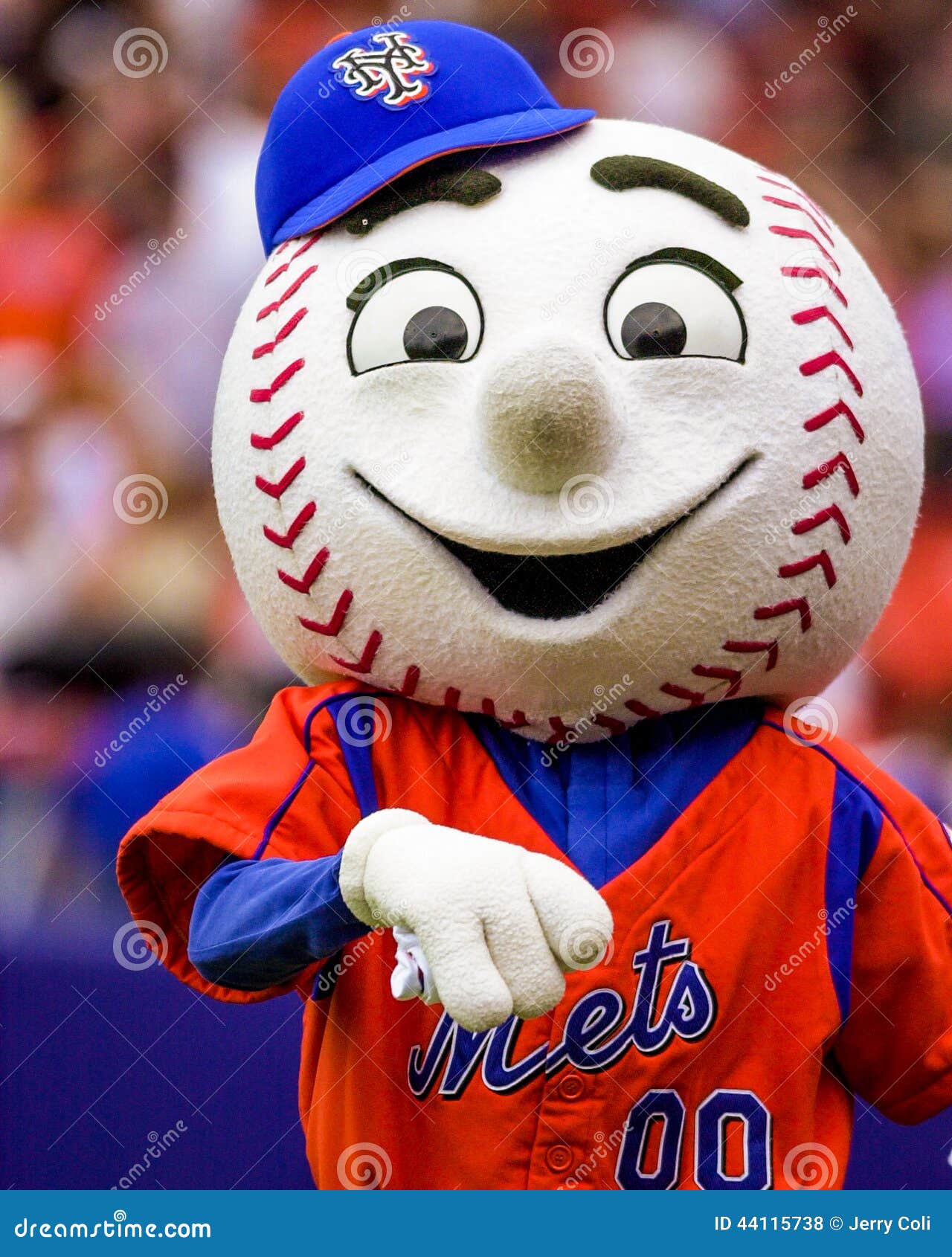 Mr. Met editorial stock photo. Image of york, jersey - 44115738