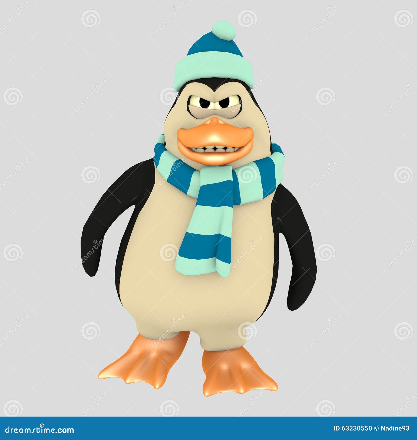 Mr penguin stock illustration. Illustration of christmas - 63230550