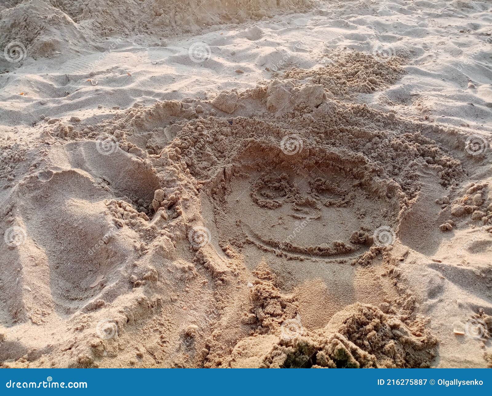 A sandy man on the beach stock image. Image of sandy - 216275887