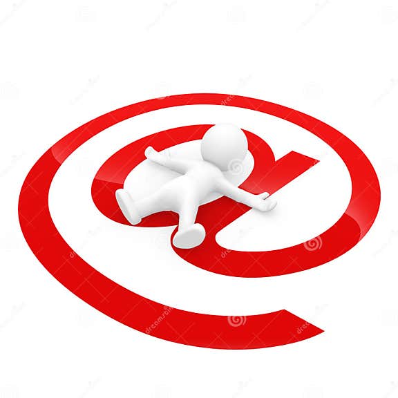 Mr. Smart Guy Greets All Internet Users Stock Illustration ...