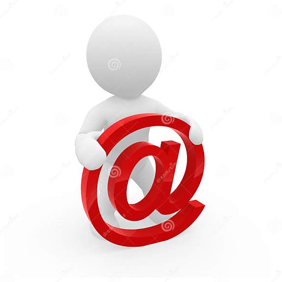 Mr. Smart Guy Holds at Sign Stock Illustration - Illustration of hold ...