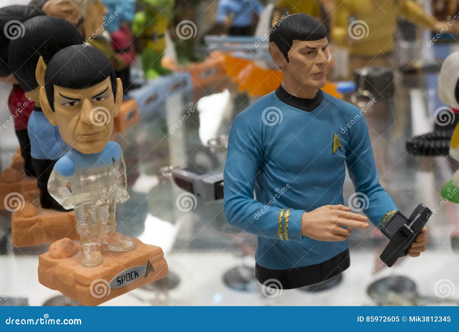Mr spock toy figure editorial image. Image of space, fiction - 85972605