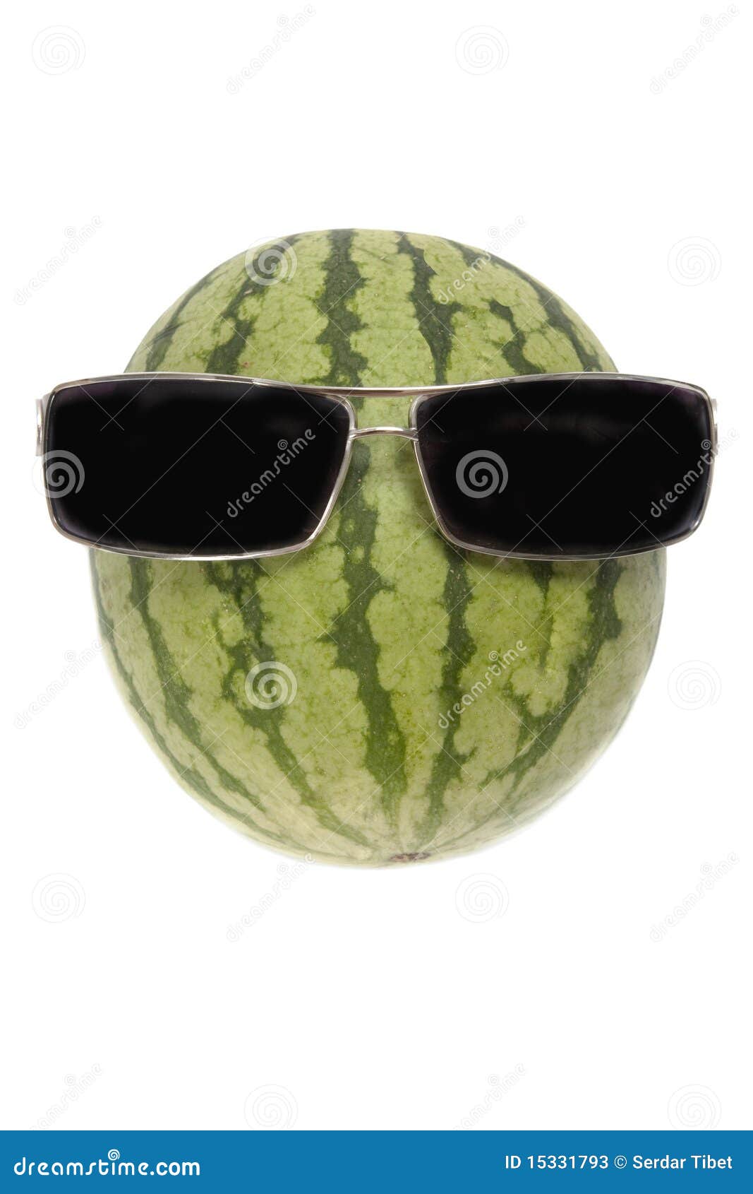Mr watermelon stock image. Image of smile, icon, juice - 15331793