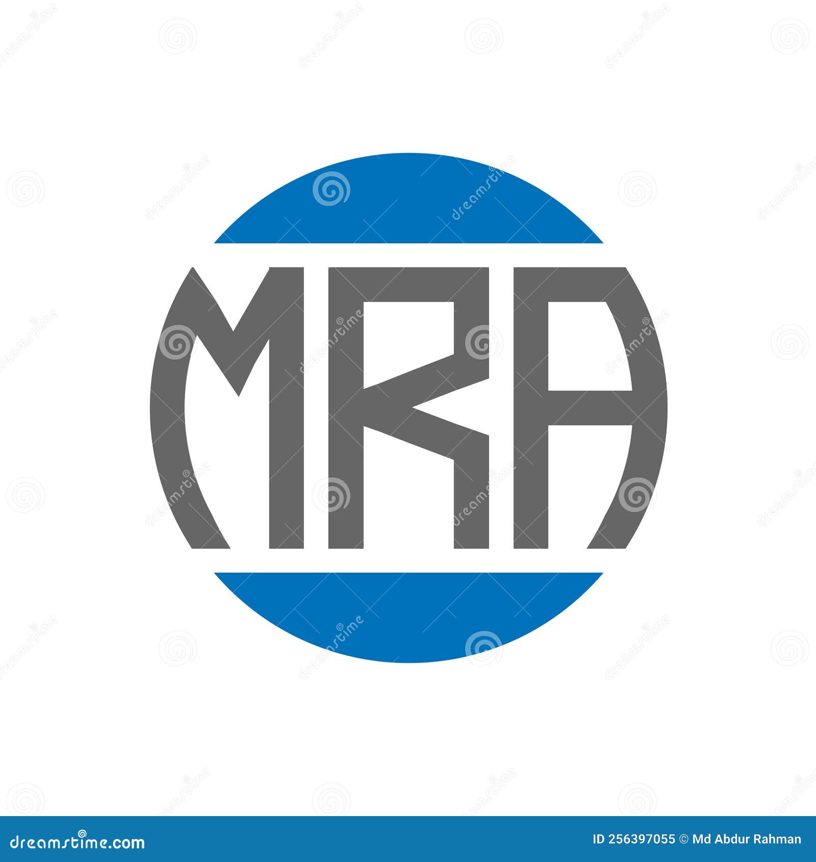 MRA Letter Logo Design On White Background. MRA Creative Initials ...
