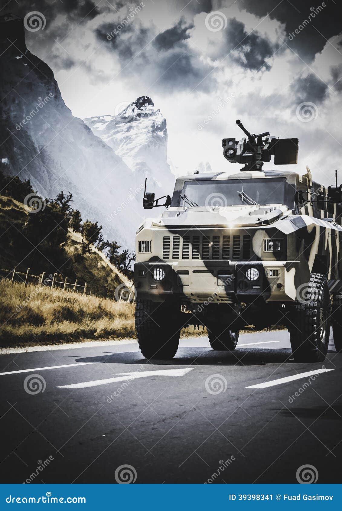 MRAP matador stock image. Image of snow, matador, azerbaijan - 39398341