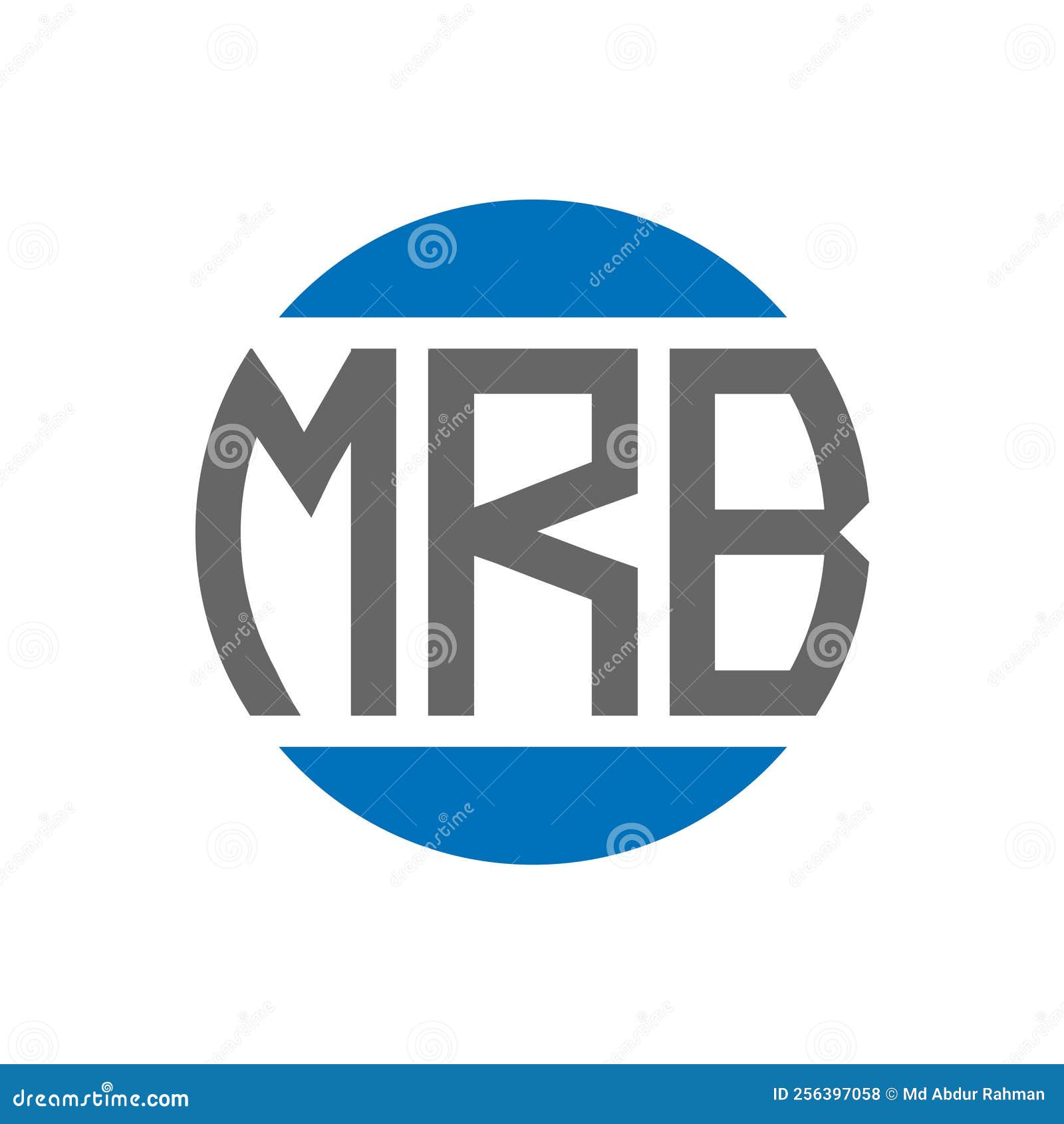 MRB Letter Logo Design on White Background. MRB Creative Initials ...