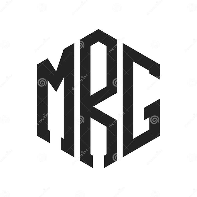 MRG Logo Design. Initial Letter MRG Monogram Logo Using Hexagon Shape ...