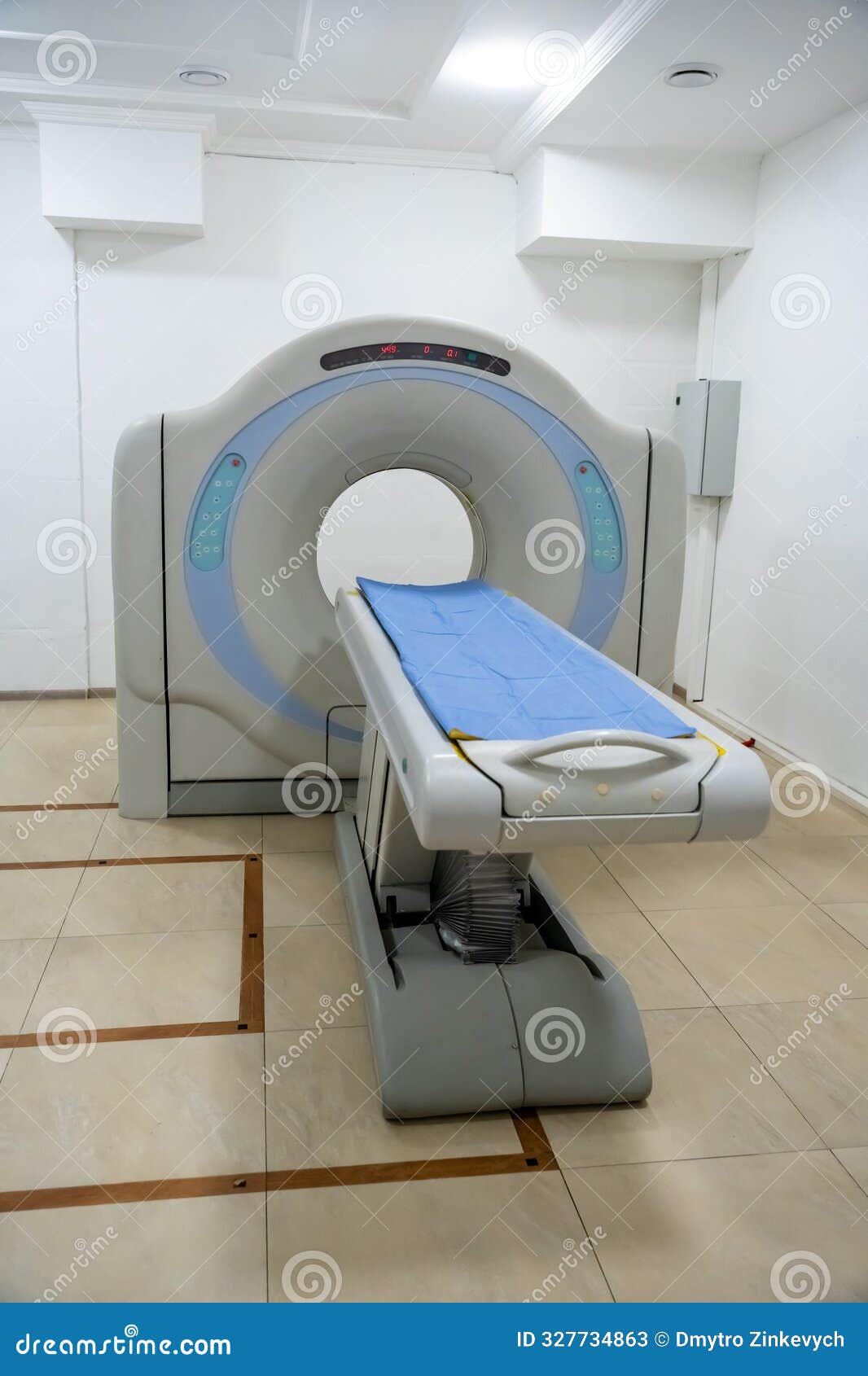 MRI Apparatus in the Room in a Clinic Stock Image - Image of technology ...