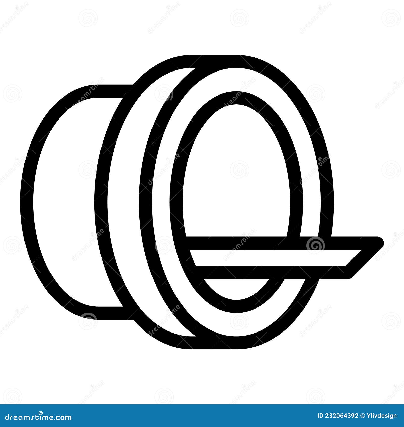 Mri Icon Outline Vector. Ct Scan Stock Vector - Illustration of view ...