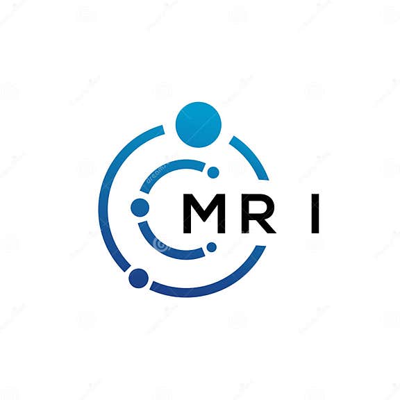 MRI Letter Technology Logo Design on White Background. MRI Creative ...