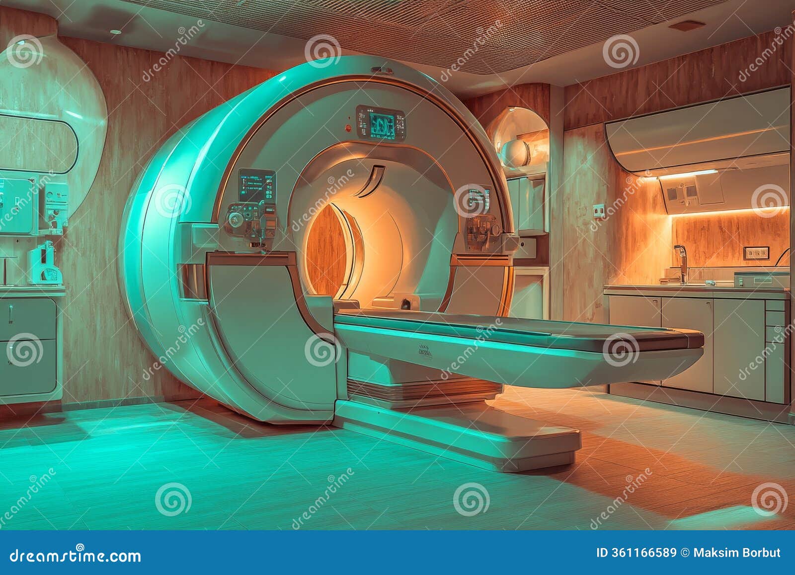 MRI Scan Machine, Envisioning the Future of Medicine Stock Image ...
