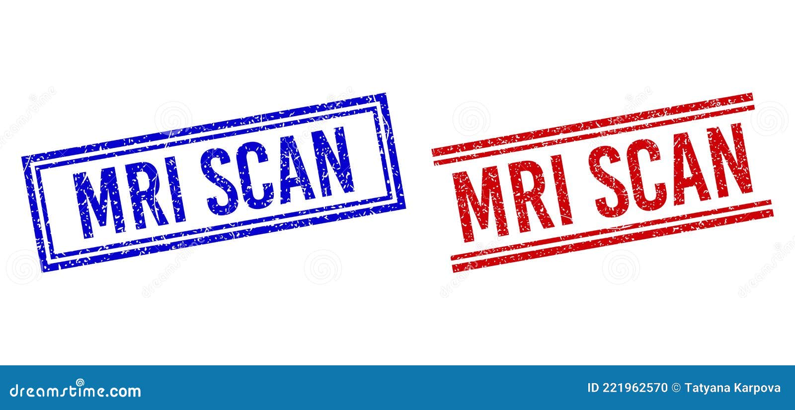 Grunge Textured MRI SCAN Seal with Double Lines Stock Vector ...