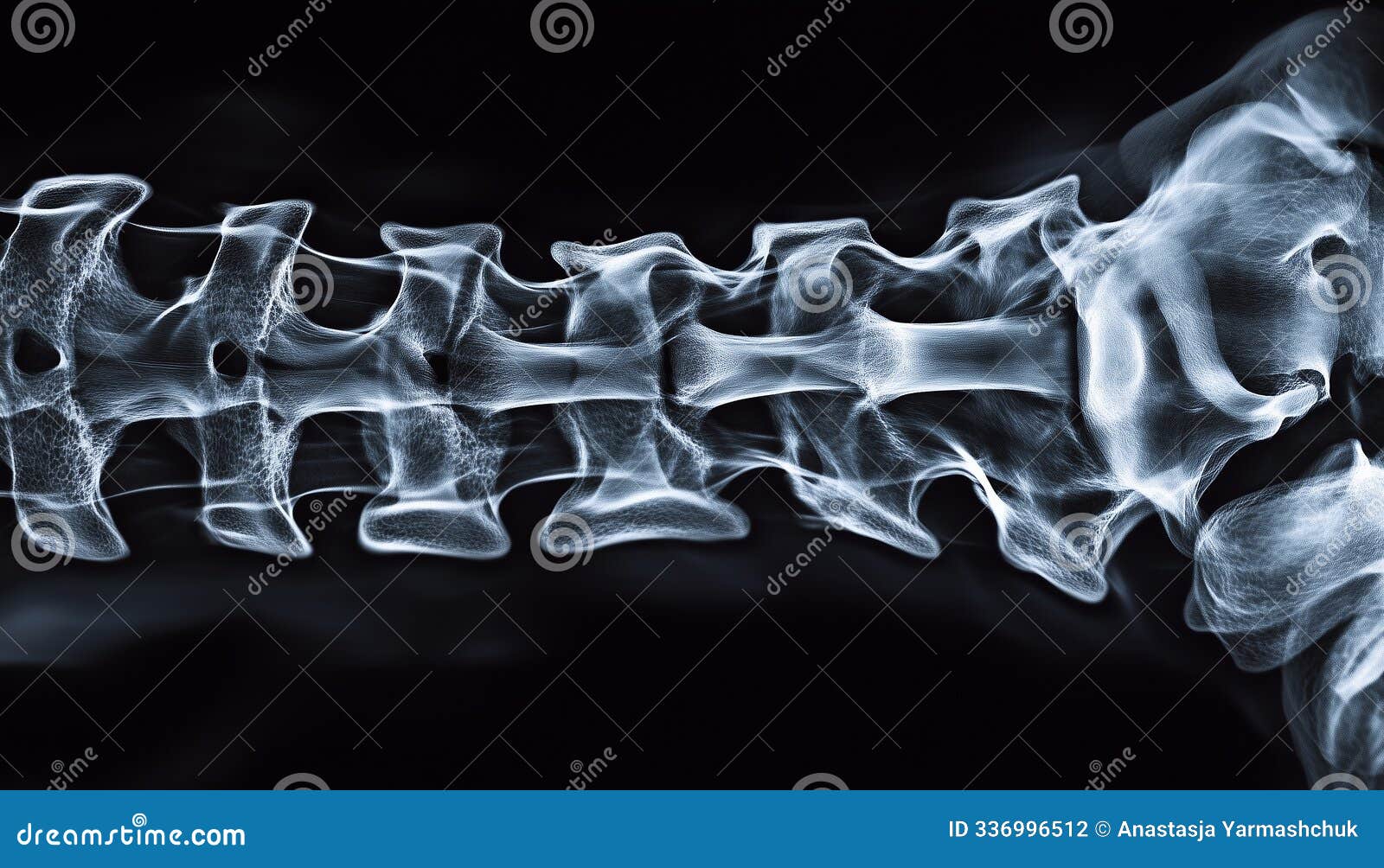 MRI Scan of the Spine with Clear Visualisation of the Intervertebral ...