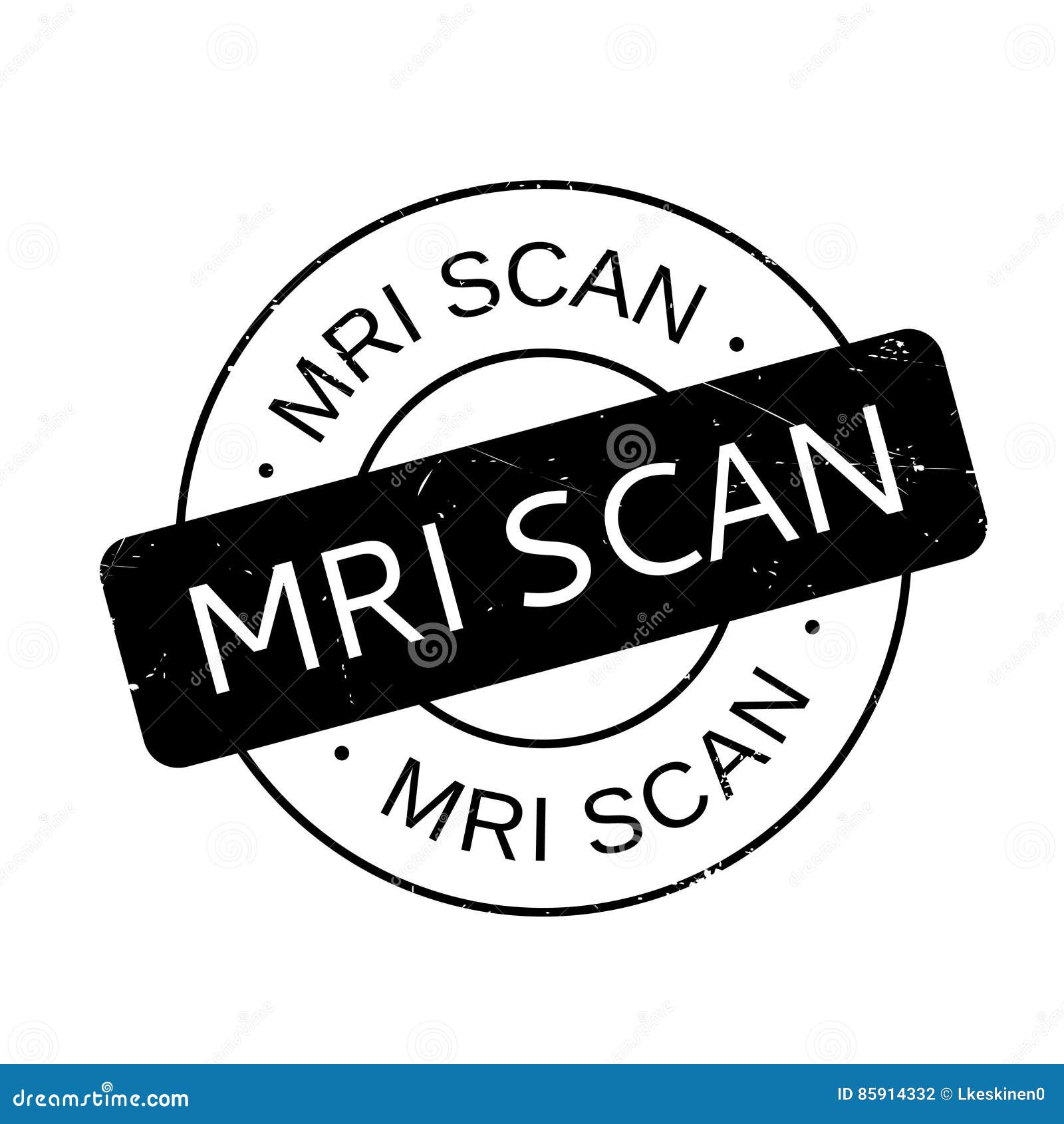 Mri-Scan-Stempel stock abbildung. Illustration von vorsatz - 85914332